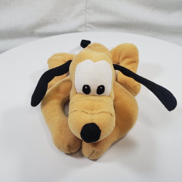 Disney | Toys | Walt Disney Pluto Bean Bag Plush 8 Laying | Poshmark